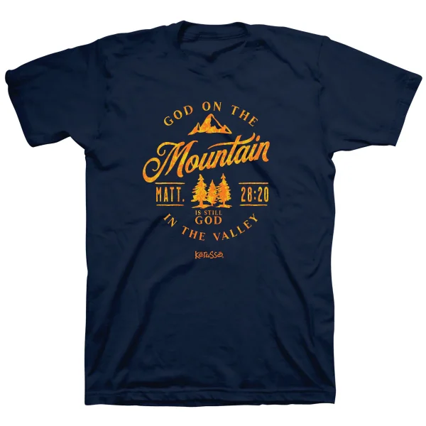 God On The Mountain T-Shirt | Christian Tools For Living